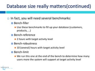 OpenERP Performance Benchmark | PPT