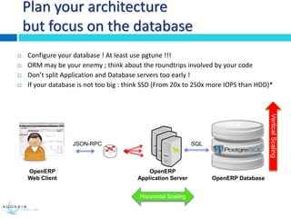 OpenERP Performance Benchmark | PPT