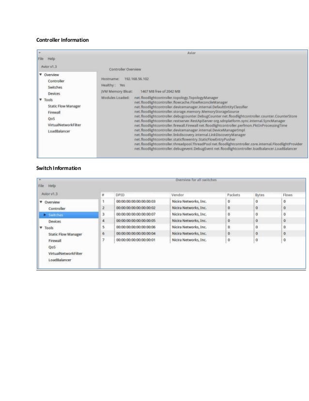 SDN Training - Open daylight installation + example with mininet | DOCX | Computer Networking ...