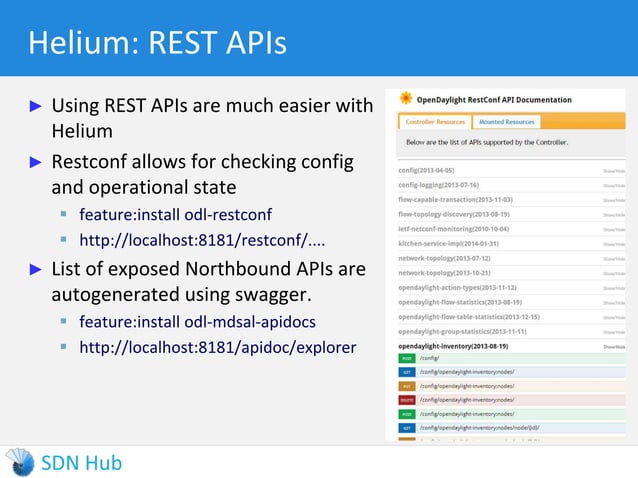 Introduction to the Helium release of OpenDaylight | PPTX | Programming Languages | Computing