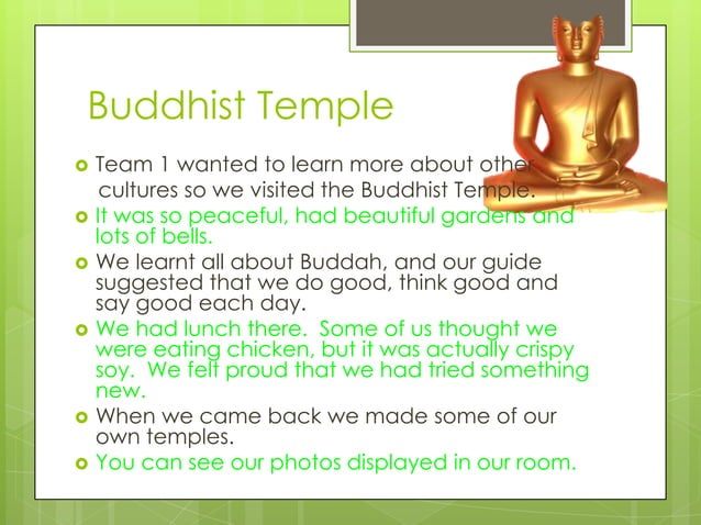 Open day presentation | PPTX