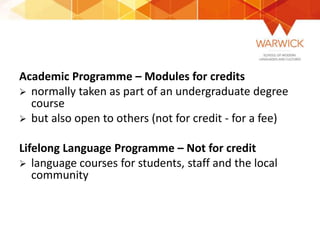 Open day presentation 2017 | PPTX