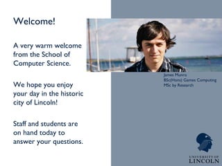 University of Lincoln, School of Computer Science | PPT