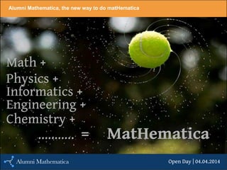 Open day, "The new way to do mathematics" | PDF