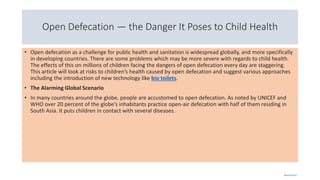 Open Defecation — the Danger It Poses to Child Health.pptx