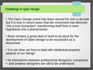 Opendesign concept and history | PPT