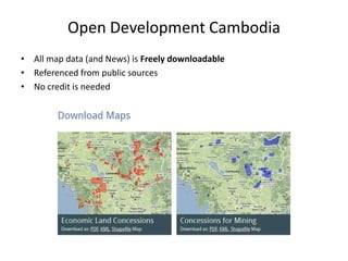 Open Development Cambodia | PPTX