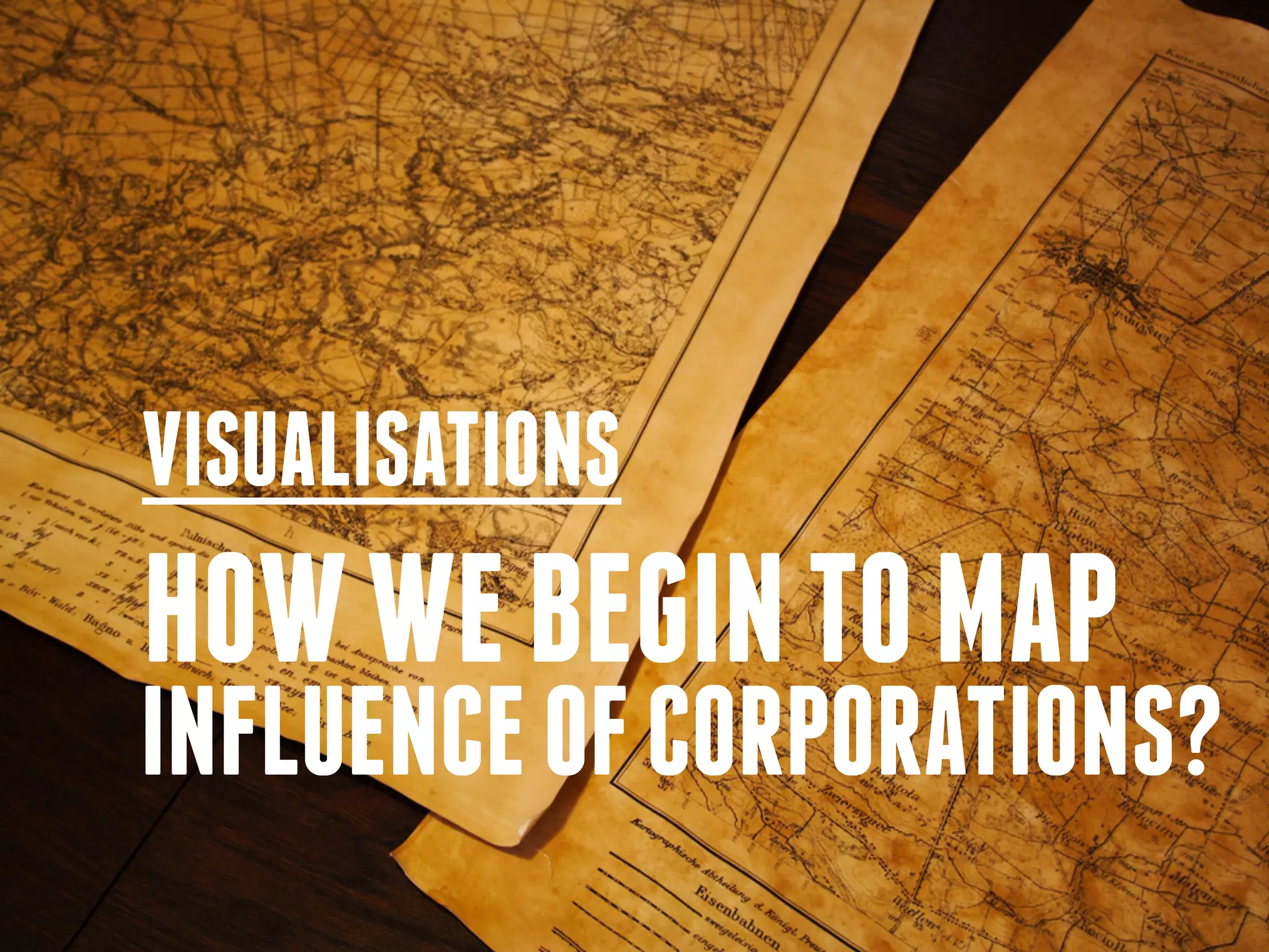 Understanding & Mapping Corporate Networks with Open Data | PPT
