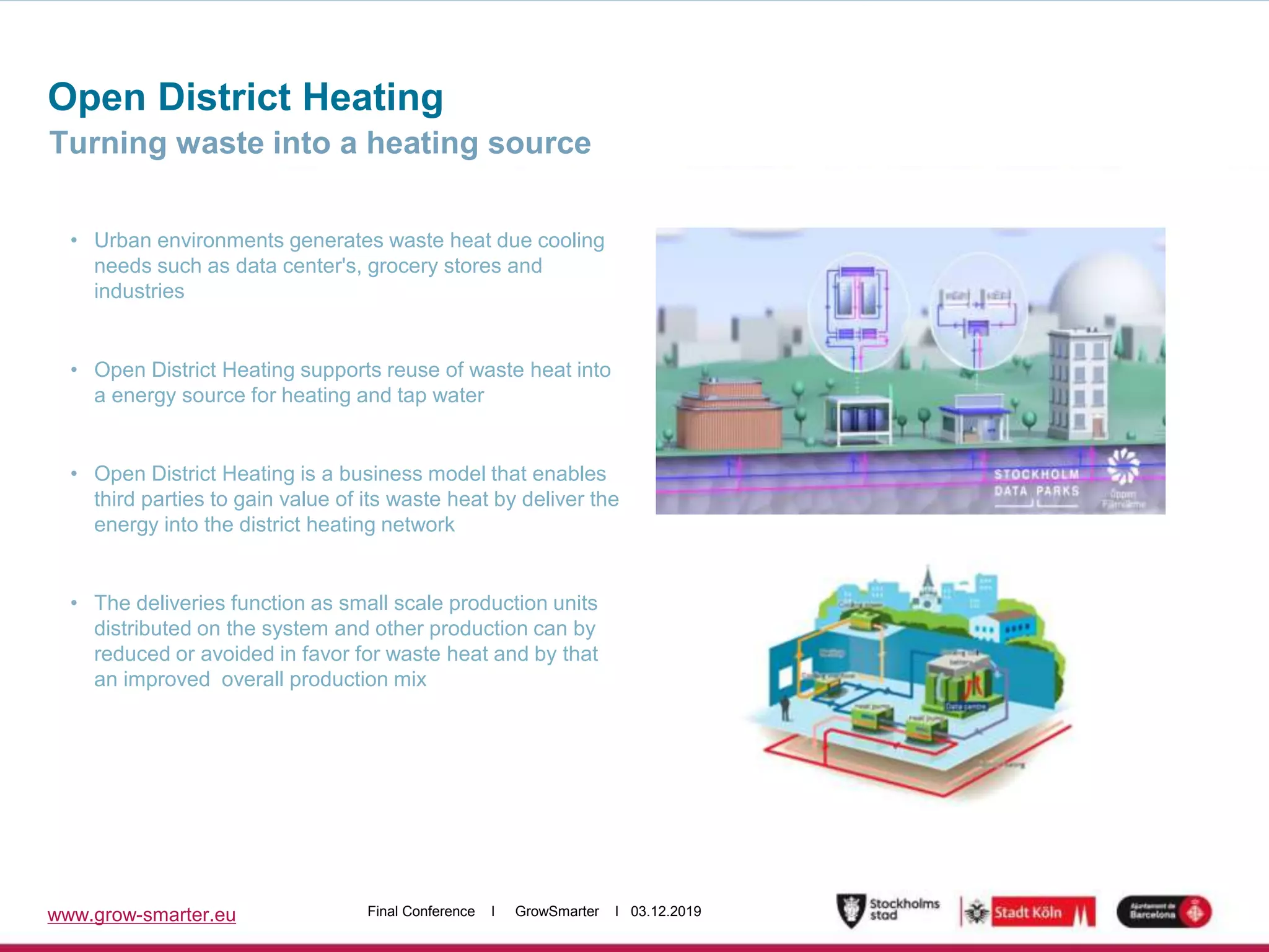 Open district heating, stockholm exergi | PPTX