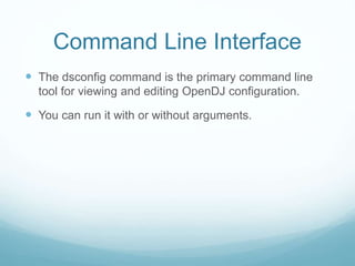 Opendj - A LDAP Server for dummies | PPTX
