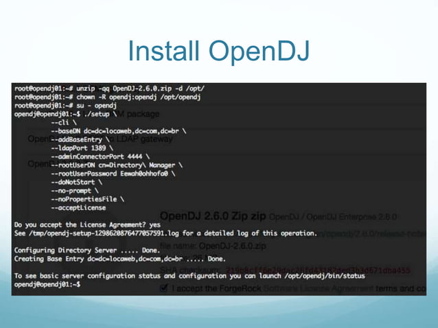 Opendj - A LDAP Server for dummies | PPTX