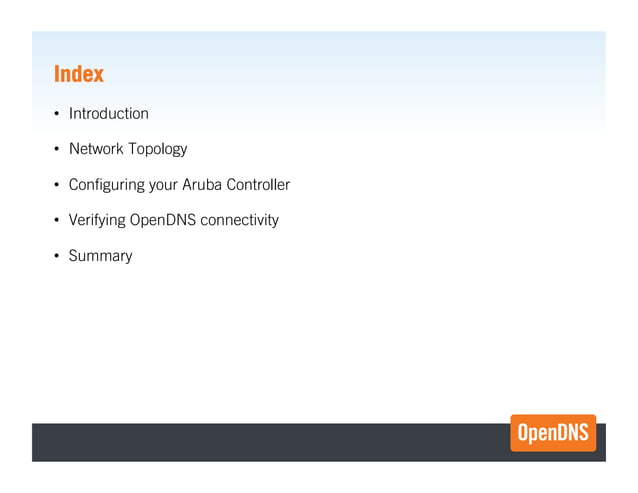 Open dns configuring opendns on aruba controller | PDF