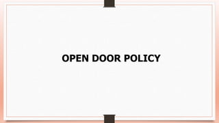 Open Door Policy and Models of Organizationn Culture.pptx | Business ...