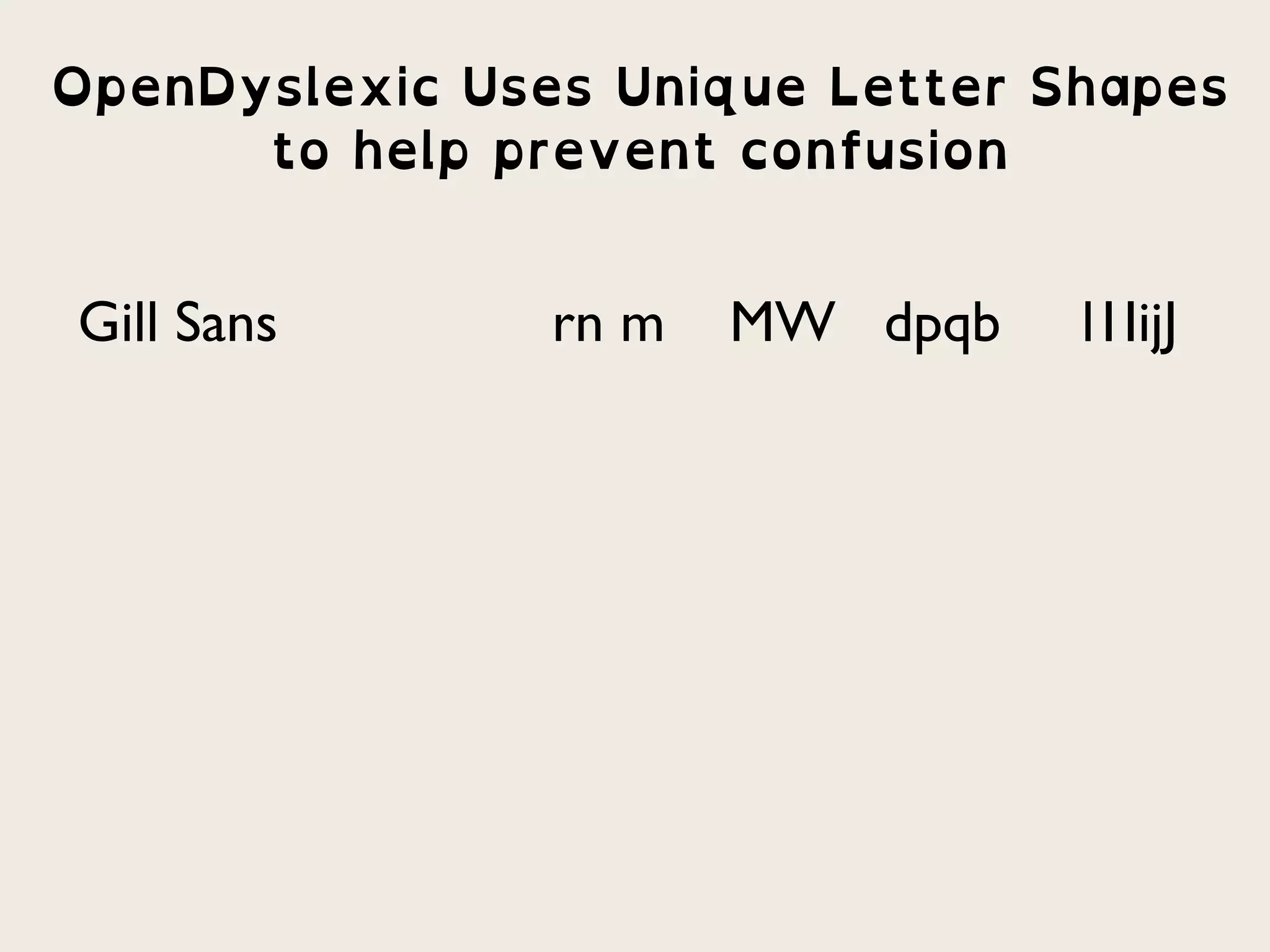 Open dyslexic | PPTX