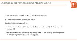 OpenEBS - Containerized Storage for Containers | PPT