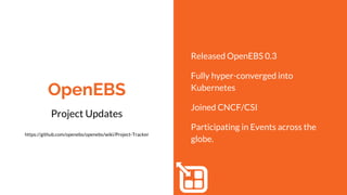 OpenEBS Hangout #2 - Deploying Jupyter | PPTX