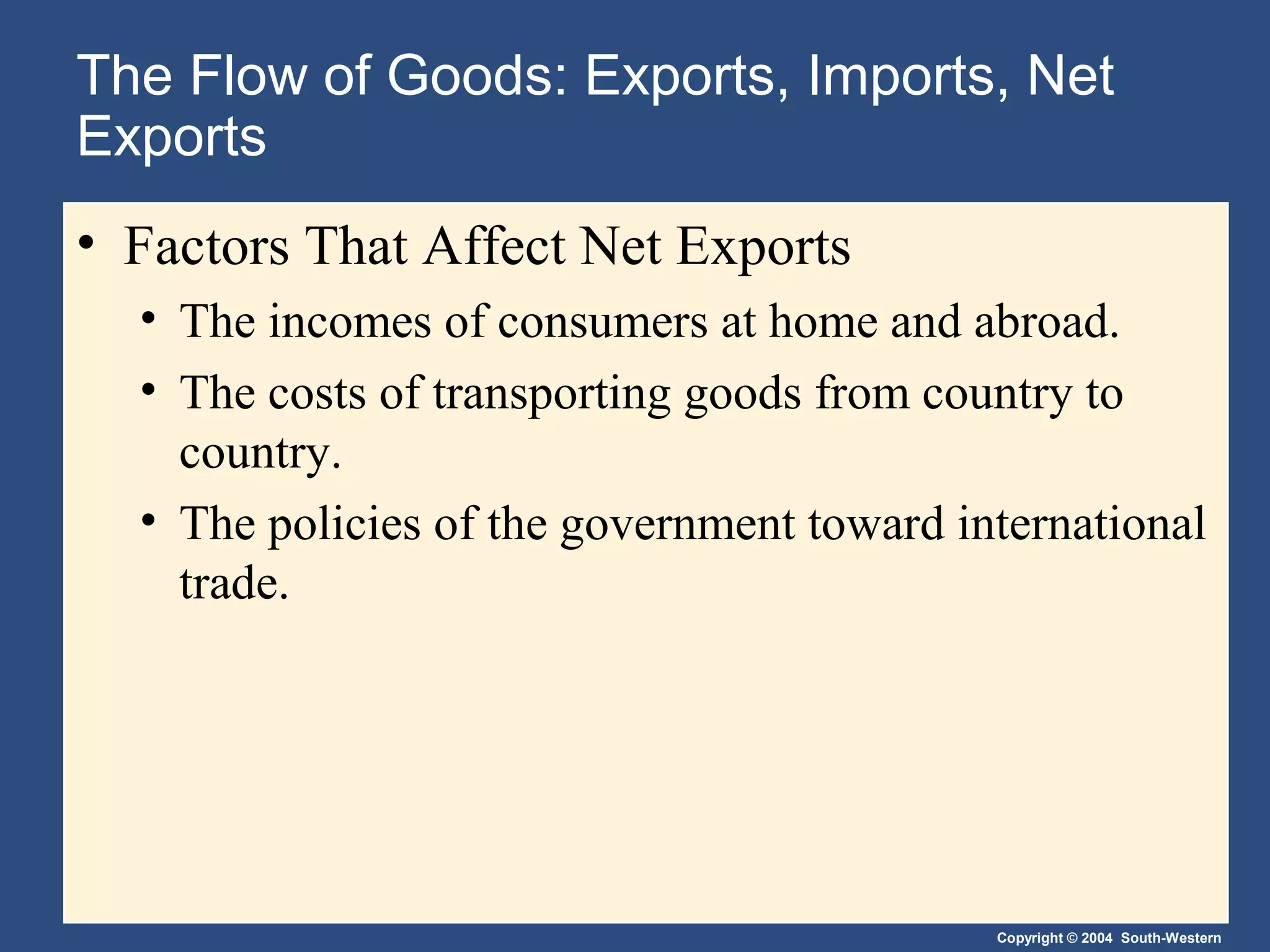 Open-Economy Macroeconomics: Basic Concepts | PPT