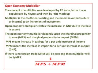 Open economy identity | PPTX