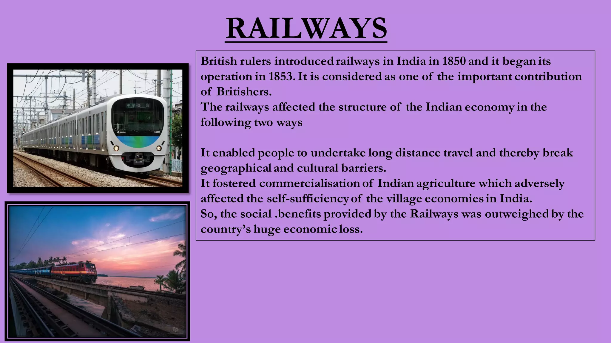 Indian Economy at the eve of Independence. | PDF