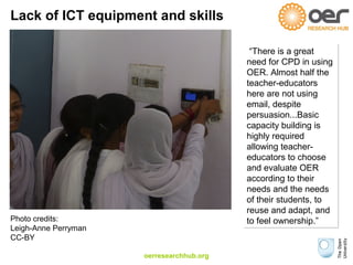 Open Solutions to a National Crisis: The Impact of OER on teacher ...