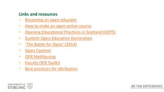 Open education | PPTX