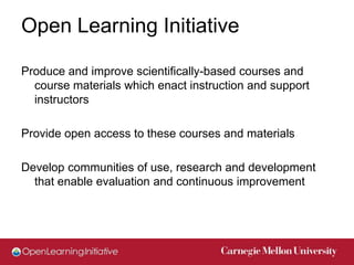 Open Education 2011: Openness and Learning Analytics | PPTX