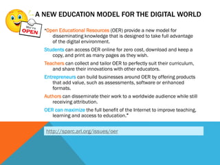 Open educational resources | PPTX