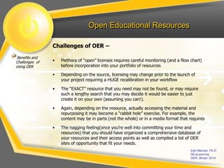 Benefits and Challenges of OER | PPT