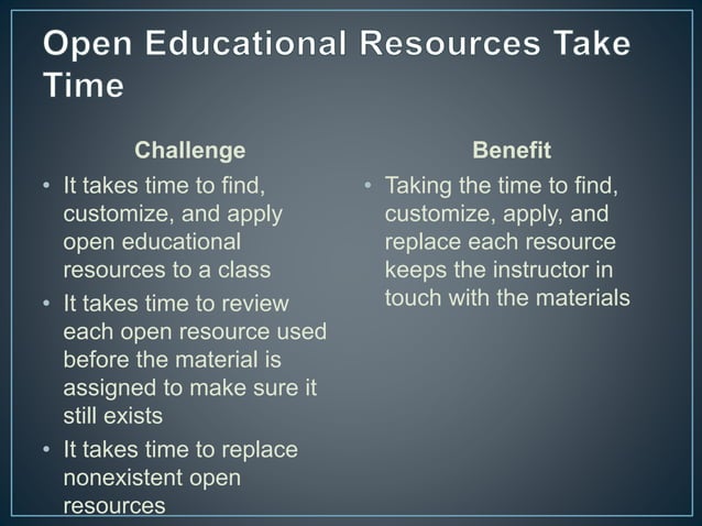 Open educational resources | PPT