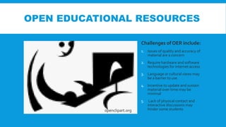 Open educational resources | PPTX | Technology & Computing