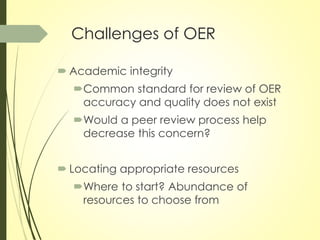 Open educational resources | PPTX