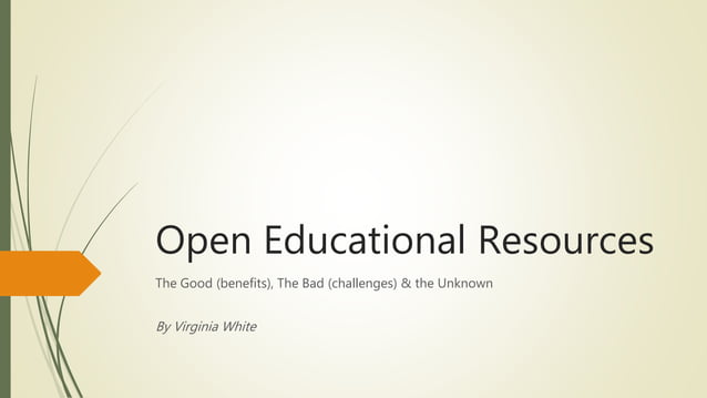Open Educational Resources | PPT