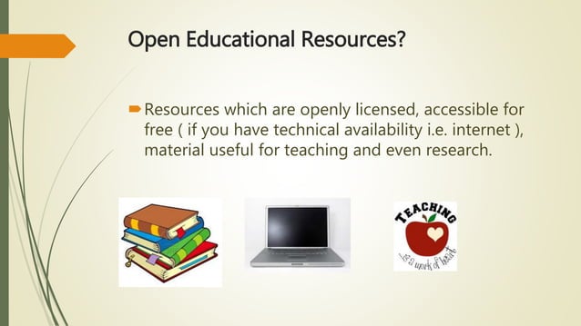 Open Educational Resources | PPT
