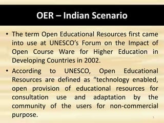 Open educational resources | PPTX