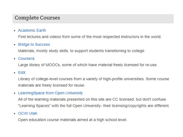 Open Educational Resources | PPT