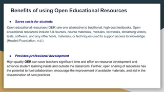 Open Educational Resources (OER) Benefits and Challenges.pptx