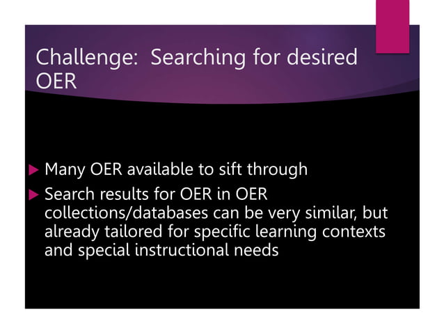 Open Educational Resources (OER) Considerations | PPT Open Educational Resources (OER) Considerations | PPT