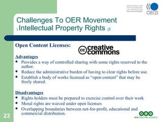 OER: Opportunities and Challenges | PPT