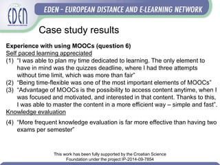 European Distance Learning Week: Open Education at the micro level ...