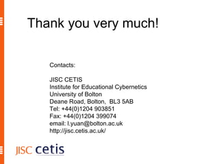 Developing a sustainable OER ecosystem in HE | PPT