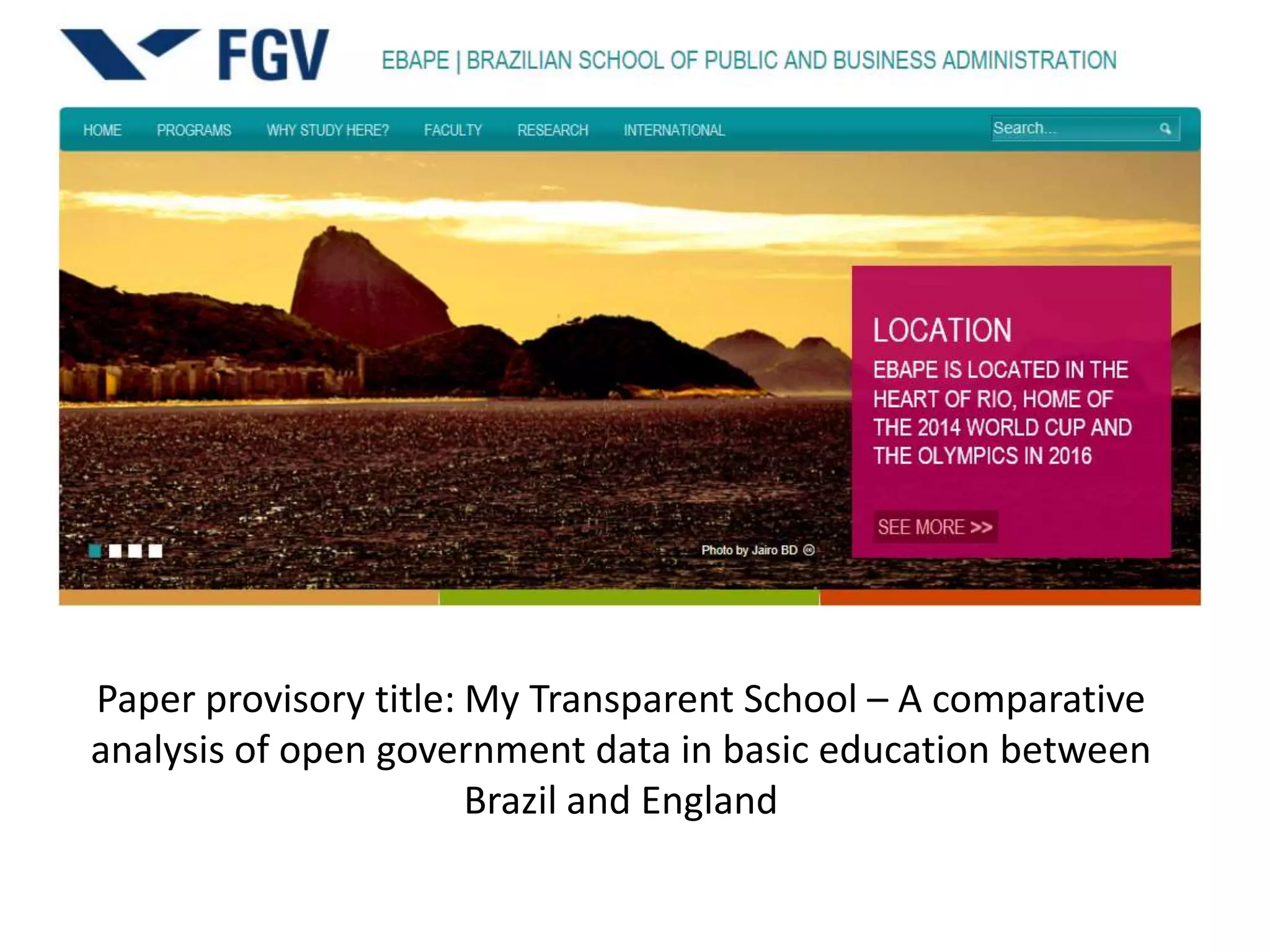 Open Education Data Research | PPT