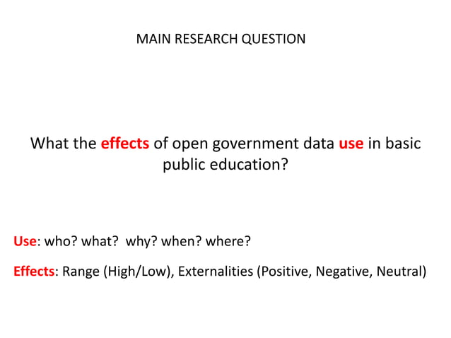 Open Education Data Research | PPT
