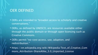 Open Education Resources (OER).pptx