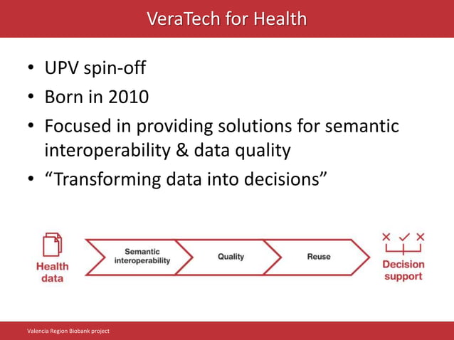 OpenEHR day 2019 valencia biobanks | PPTX