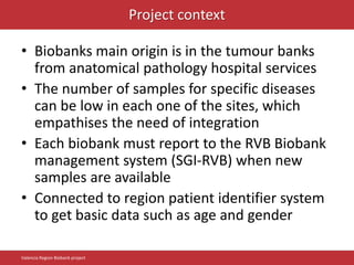 OpenEHR day 2019 valencia biobanks | PPTX