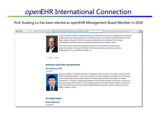 openEHR in China 2019-06 | PDF