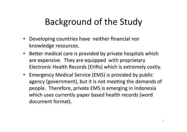 open standard EHR with open source based web development | PDF | Web ...