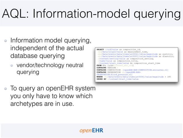 OpenEhr rEvolution Sardinia 2019 | PPT | Free Download
