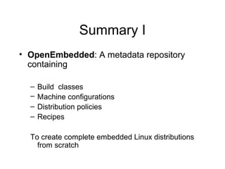 OpenEmbedded & BitBake - Denx | PPT