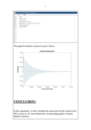 Flow of Current in RLC circuit. | PDF
